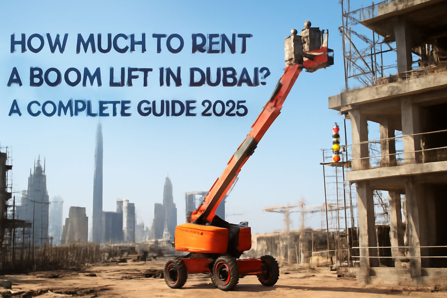 How Much to Rent a Boom Lift in Dubai? Complete Guide 2025 - Dream Way ...
