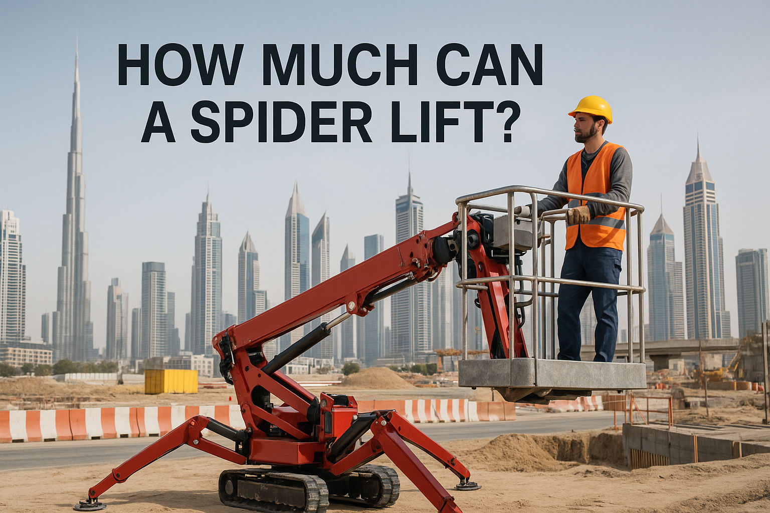 How Much Can a Spider Lift? Full Guide for Dubai Contractors - Dream ...